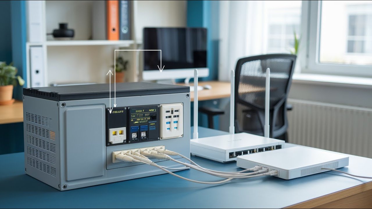 DIY UPS Аварійне живлення. Інтернет без 220 вольт - як? #diyua - YouTube