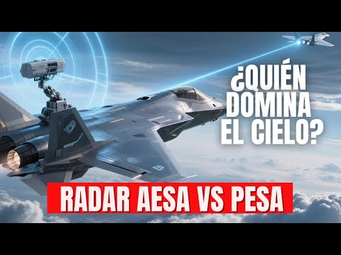 ¡LA BATALLA TECNOLÓGICA QUE DECIDE QUIÉN GANA EN EL AIRE! AESA vs PESA ...
