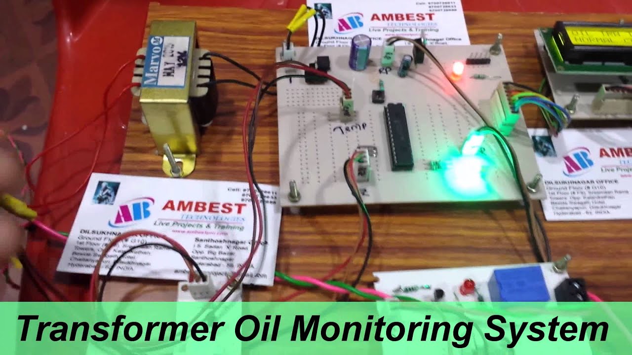 Transformer Oil Monitoring System - YouTube