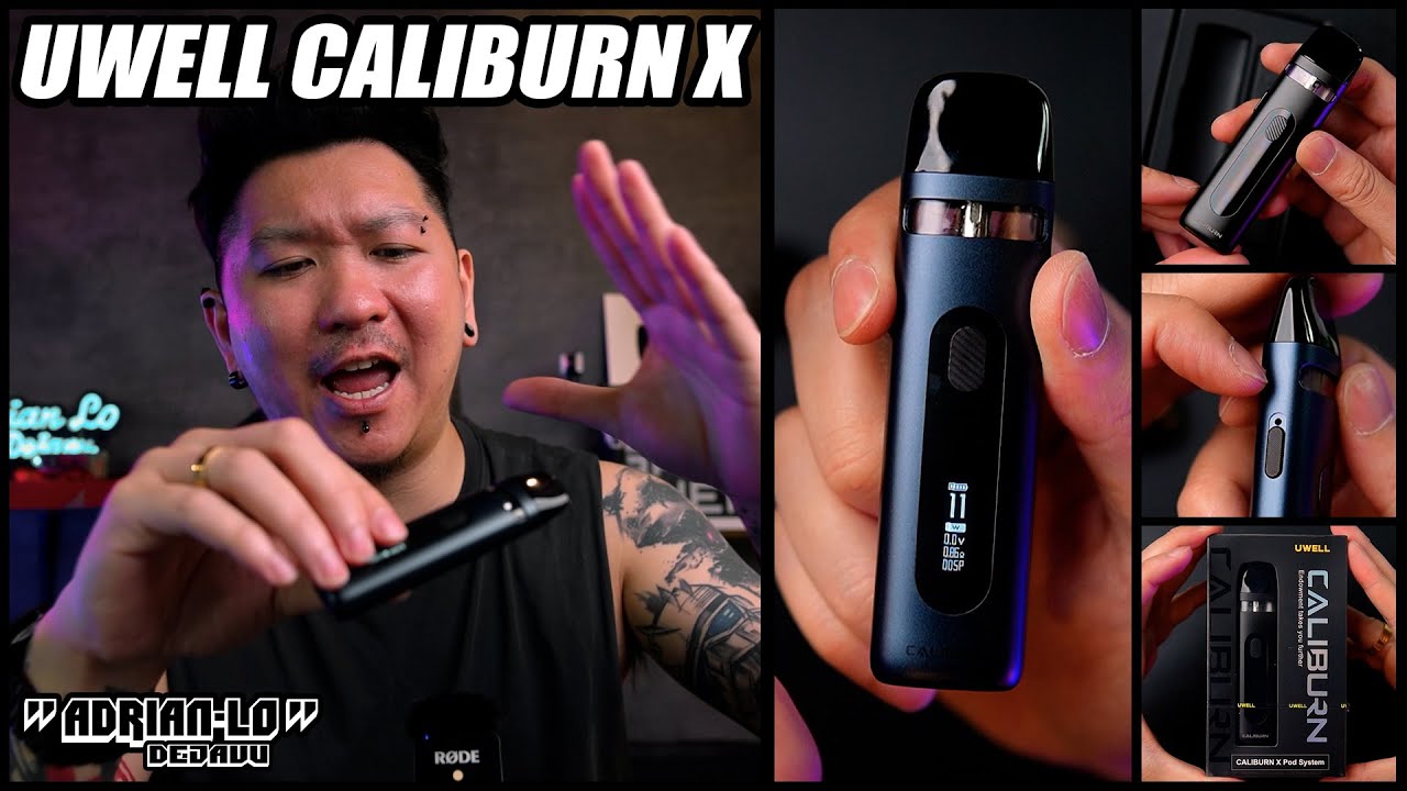 The New Launch - UWELL CALIBURN X - Im Impressed!! - YouTube