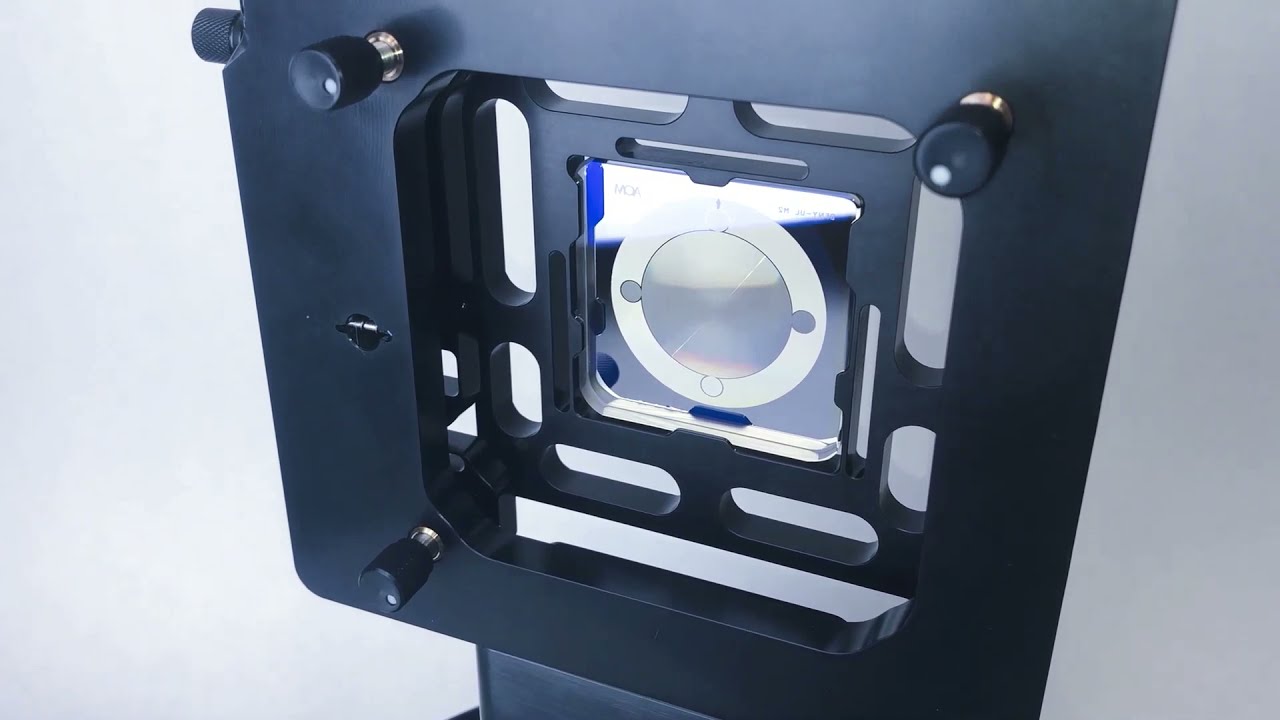 AOM Computer Generated Hologram (CGH) in Fine Positioning Mount - YouTube