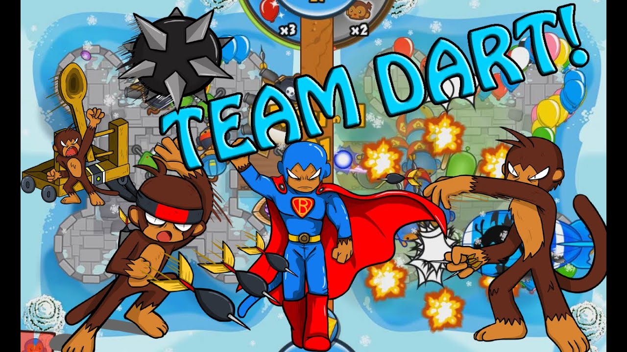 ALL THE DART MONKEYS - Bloons TD Battles Card Battles - YouTube