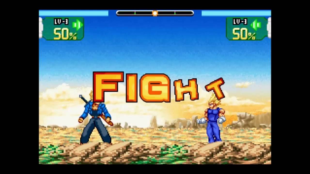 Dragon Ball Z Supersonic Warriors | Trunks Gameplay [GBA Game] - YouTube