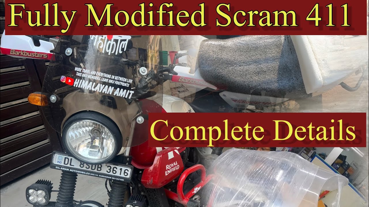 Fully Modified Scram 411 || Scram 411 Modification || Scram 411 ...