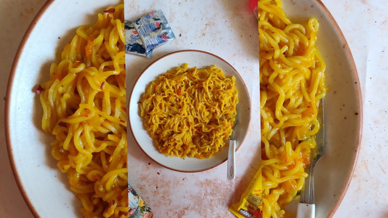 Masala Maggi Recipe | Mountain Style Non Sticky Maggi - YouTube