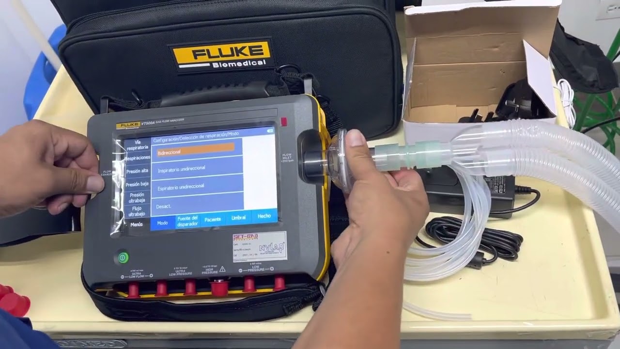 Capacitación manejo Analizador de Gases Fluke VT900 Parte 3 - YouTube