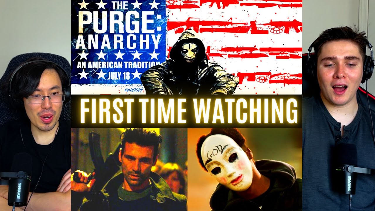 REACTING to *The Purge: Anarchy* IT'S AN ACTION MOVIE?? (First Time ...