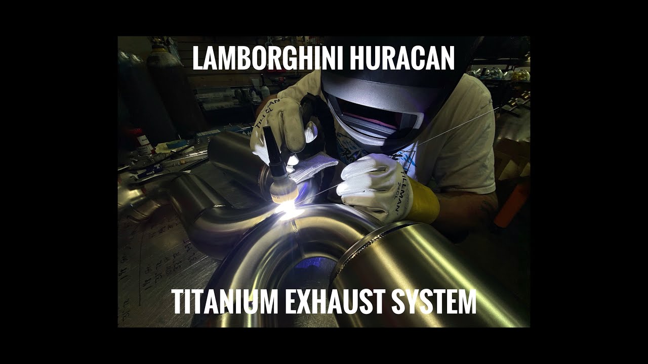 Titanium Double X-pipe Huracan Exhaust - YouTube
