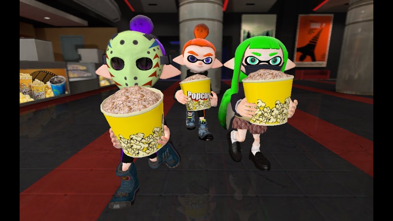 Going to the cinema! (splatoon/gmod) - YouTube