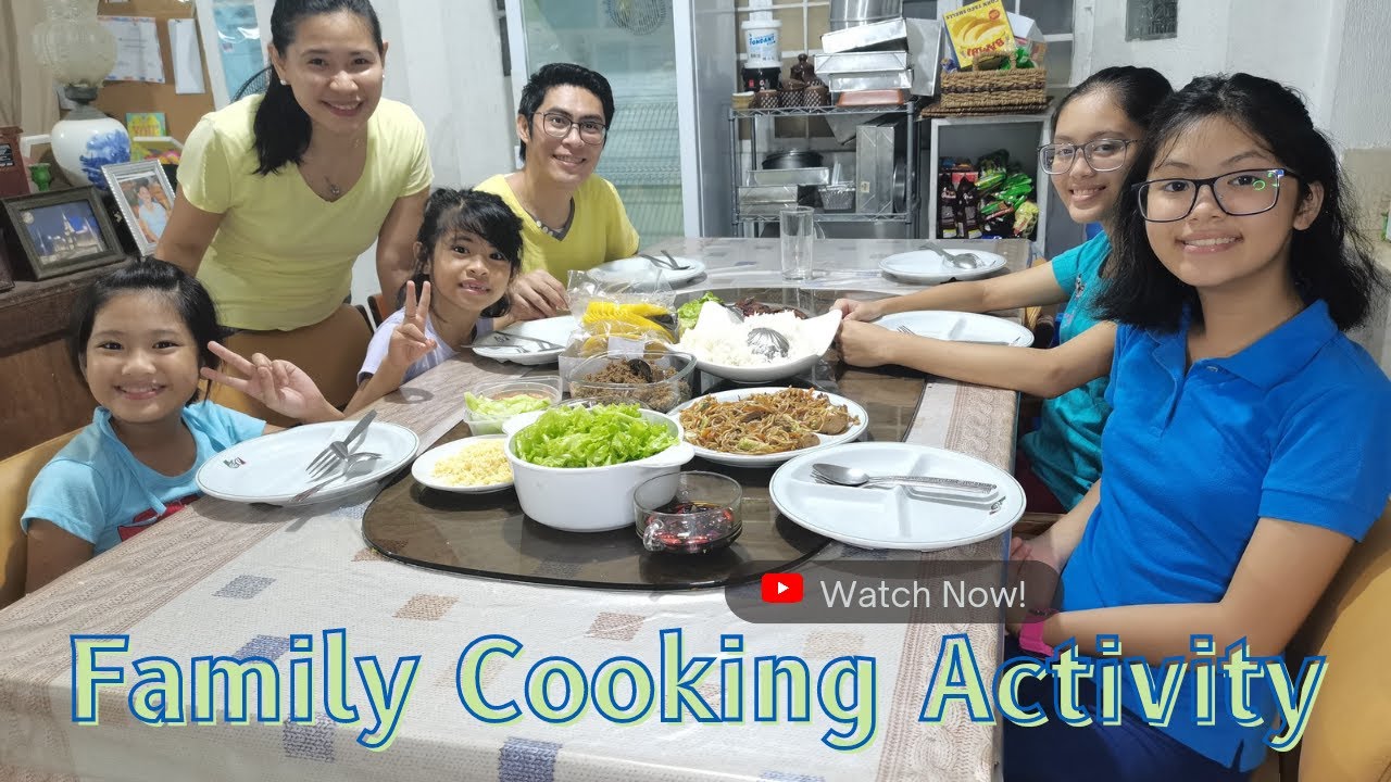 FAMILY COOKING ACTIVITY | FAMILY WEEK CELBRATION - YouTube
