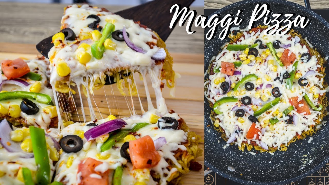 Maggi Pizza recipe | అందరు మెచ్చే మ్యాగీ తో పీజ్జా ఎంతో అమోఘం ...