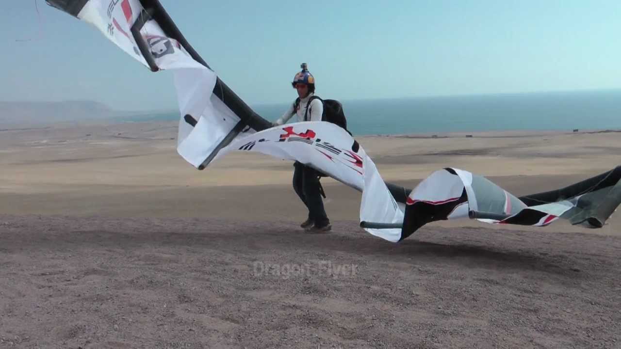 Dragon Flyer - Pal Takats extreme kite flying in Chile - YouTube