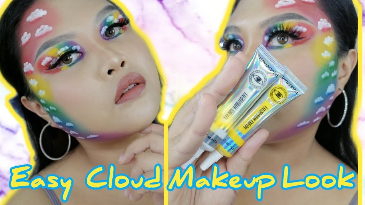 Cloud make up look tutorial |Fabulous Xyprina - YouTube