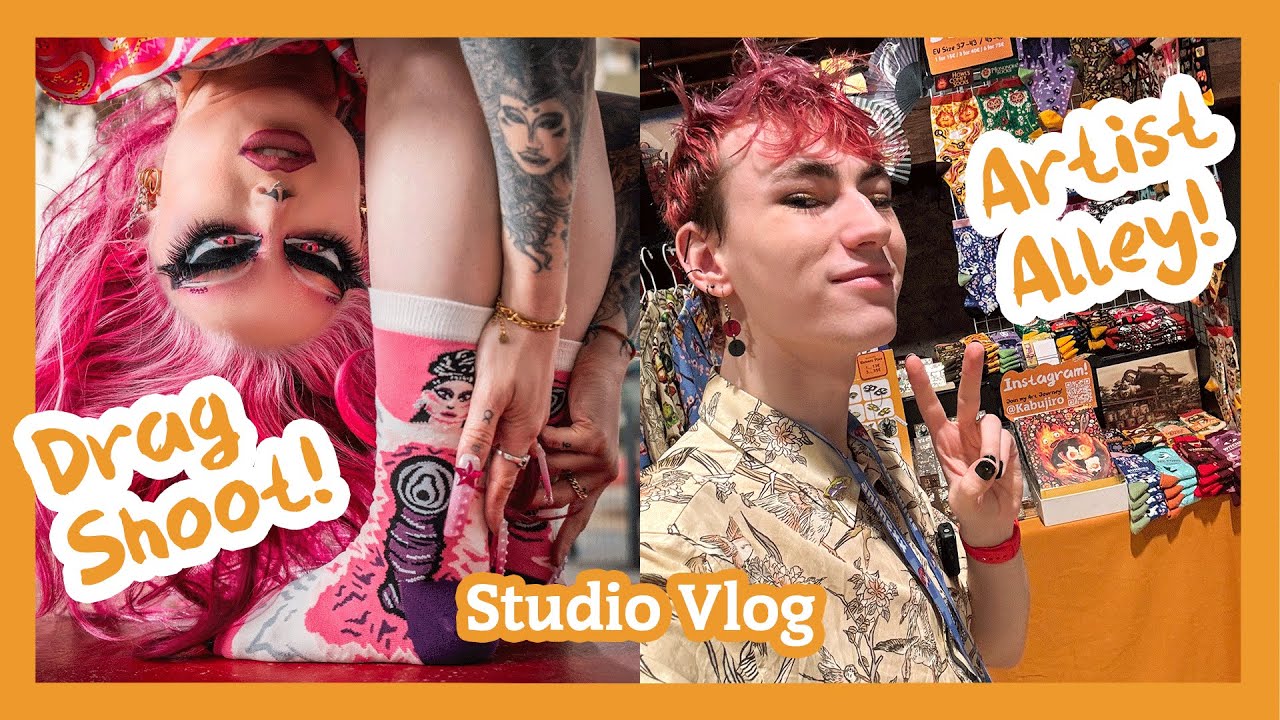 AniMUC Artist Alley, Drag Photo Shoot and Packing Orders | Artist ...