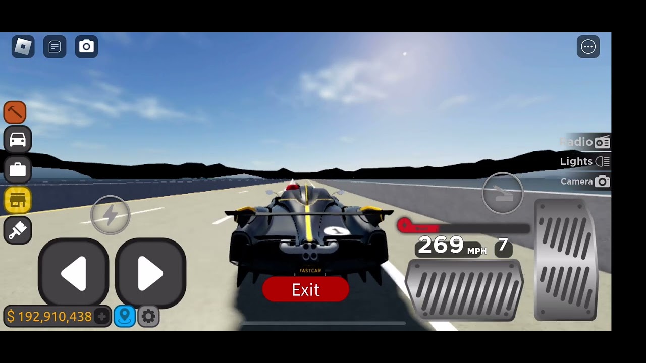 Roblox Driving empire pagani huayra r top speed - YouTube