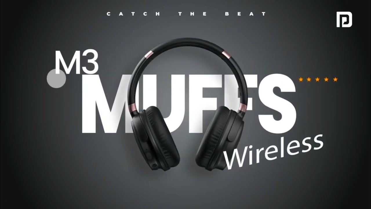 Portronics Muffs M3 Wireless Headphone Official Introduction Video 2024 ...