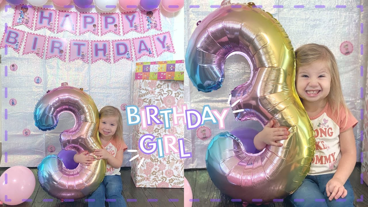 My Girl Turns 3! || BIRTHDAY VLOG 🎂 - YouTube