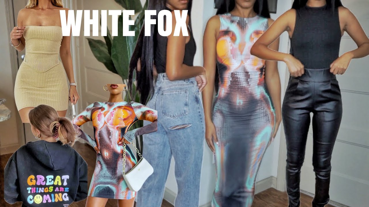 HUGE WHITE FOX BOUTIQUE TRY ON HAUL! - YouTube
