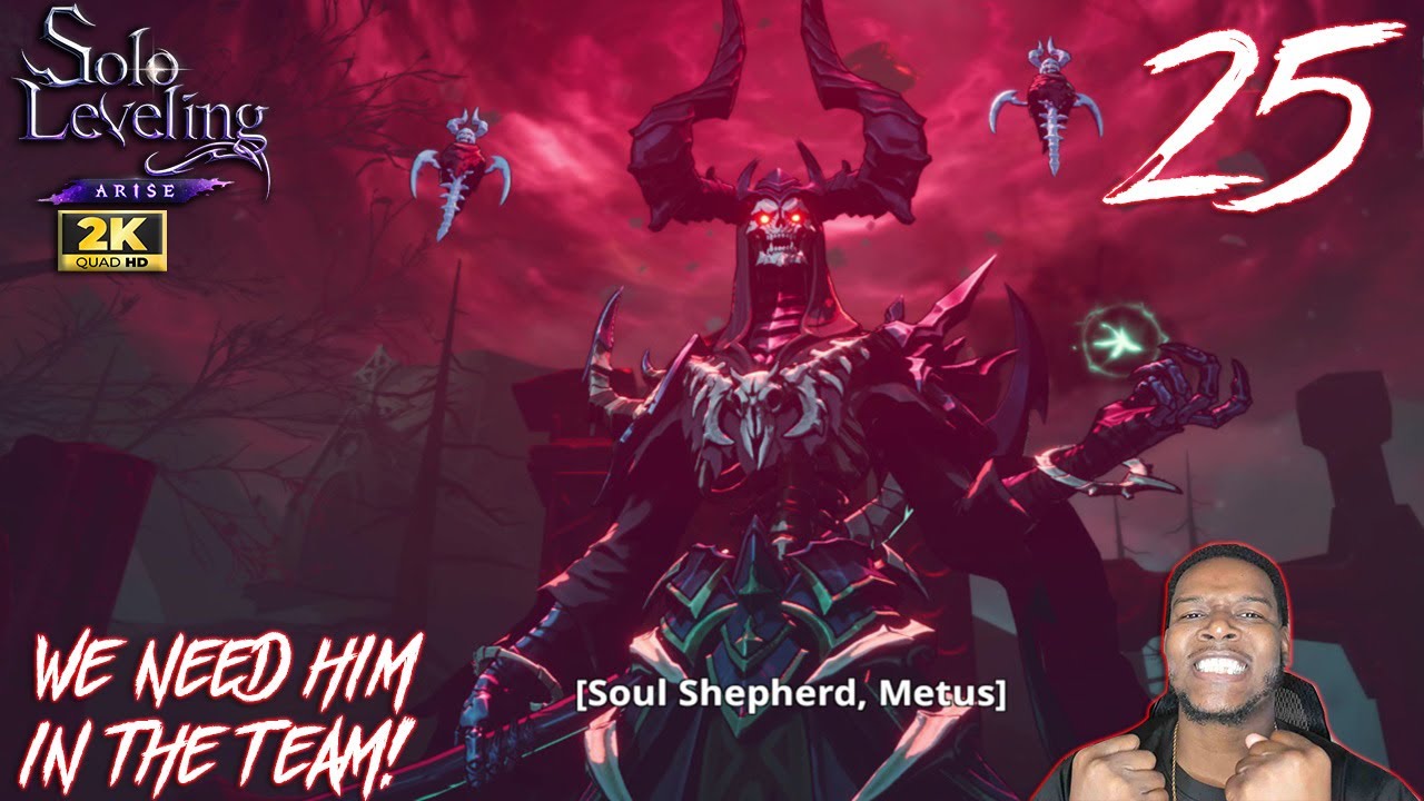 Solo Leveling Arise - (LETS PLAY) #25 - SOUL SHEPHERD METUS BOSS FIGHT ...
