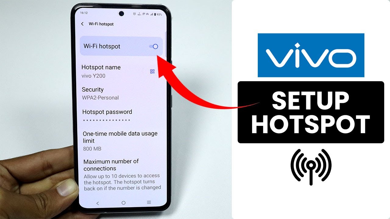 How to Set Up Portable Hotspot on Any Vivo Phone - Hotspot Setting ...
