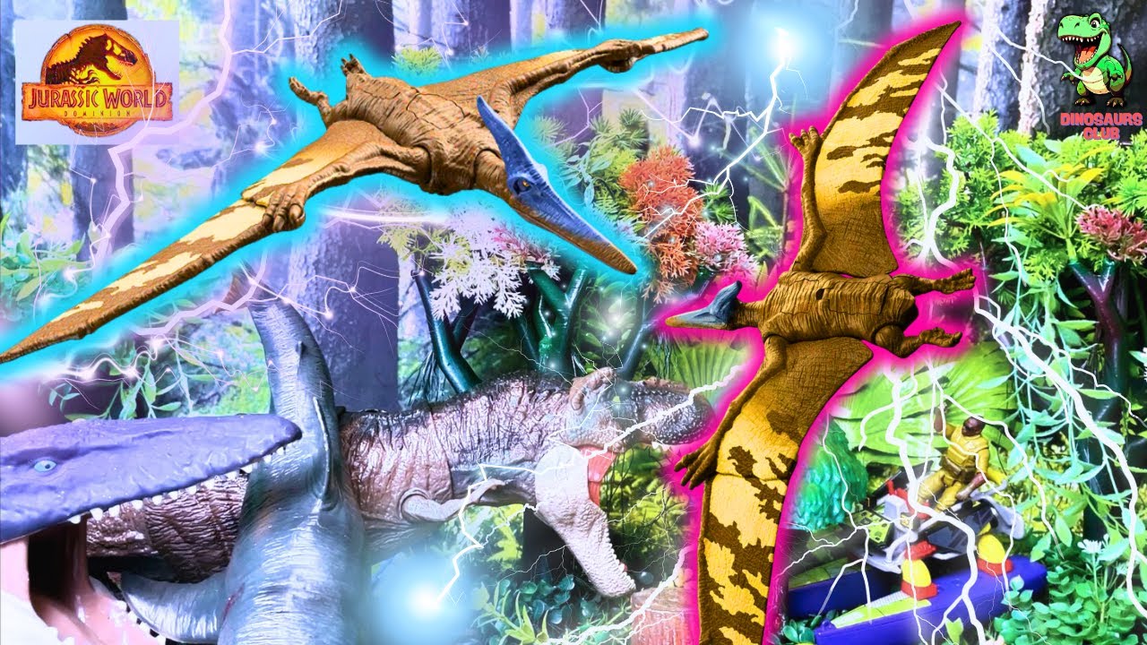 Extreme Pteranodon or Toothless wing - Amazing Flying Dinosaur in Dino collection from Jura ...