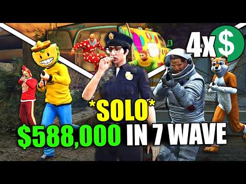 $588,888 In Just 11 Minutes! With The New Stoner Survival! Solo Gameplay | GTA Online Survival