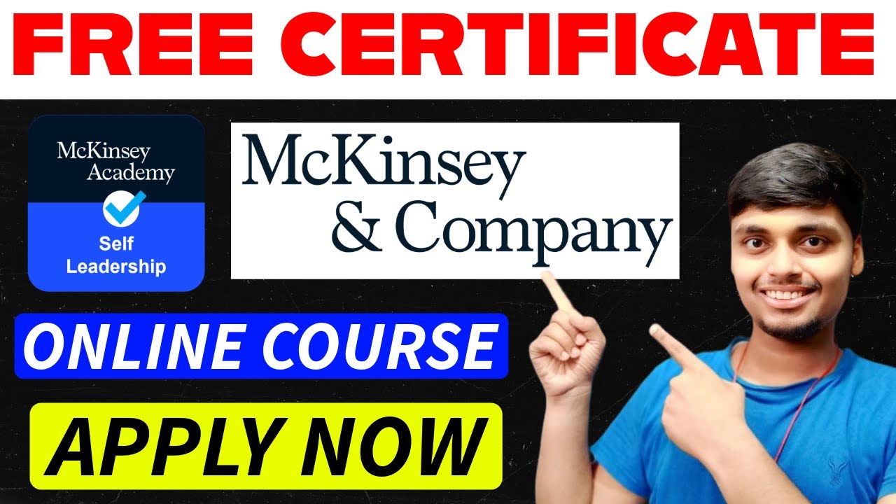 McKinsey Online FREE Certificate & Badge | McKinsey Online Forward ...