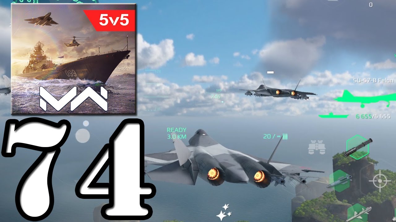 MODERN WARSHIPS: Naval Battles - Gameplay Walkthrough Episode 74 (iOS ...