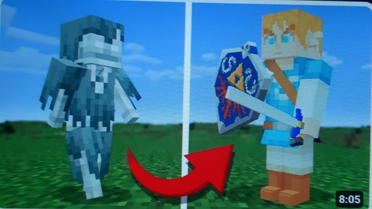 I remade every mob into Zelda in Minecraft - Kipper - YouTube