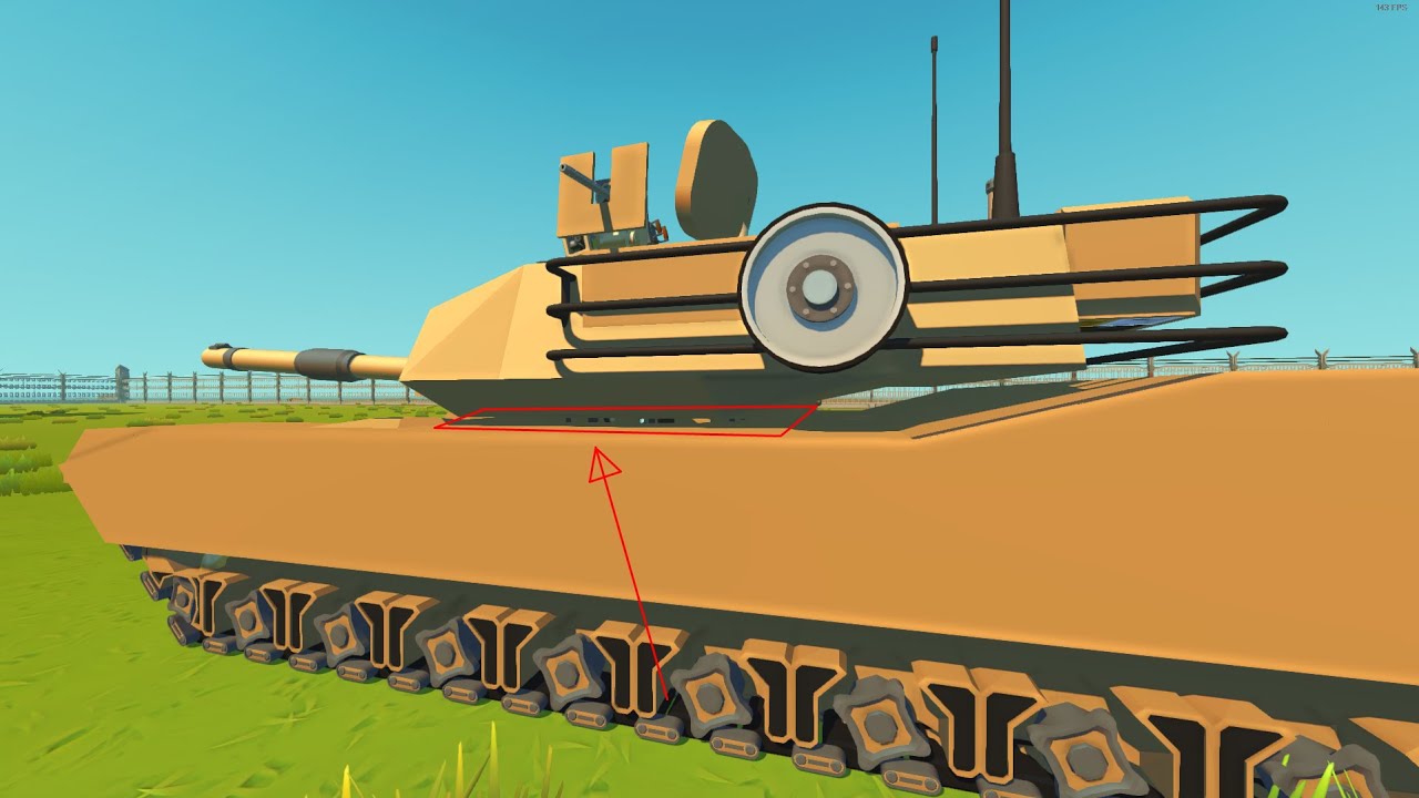 How to make a tank turret in scrap mechanic. - YouTube