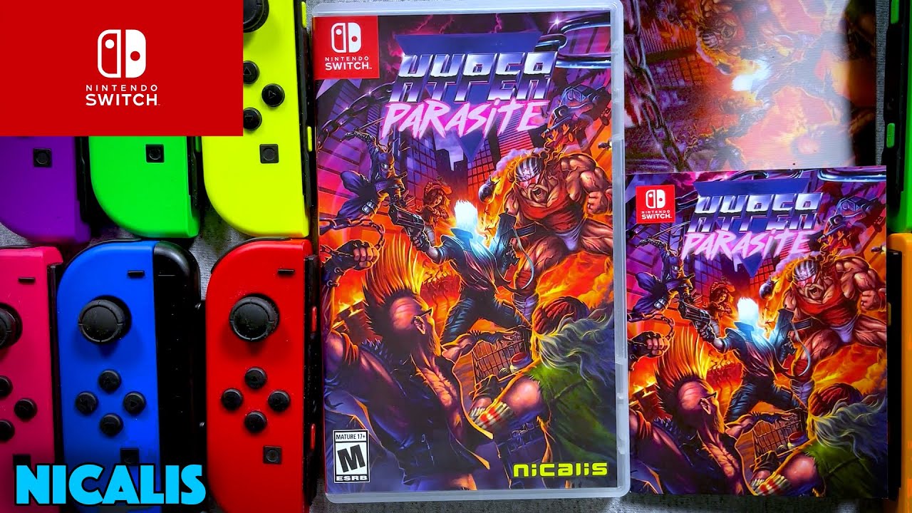 UNBOXING! Hyper Parasite Physical Edition Nintendo Switch - Nicalis ...
