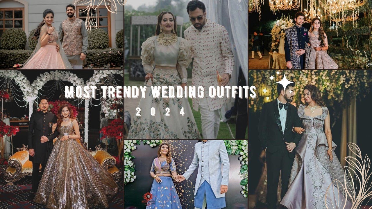 couple wedding dress design 2024|shaadi dress design| outfit ideas ...