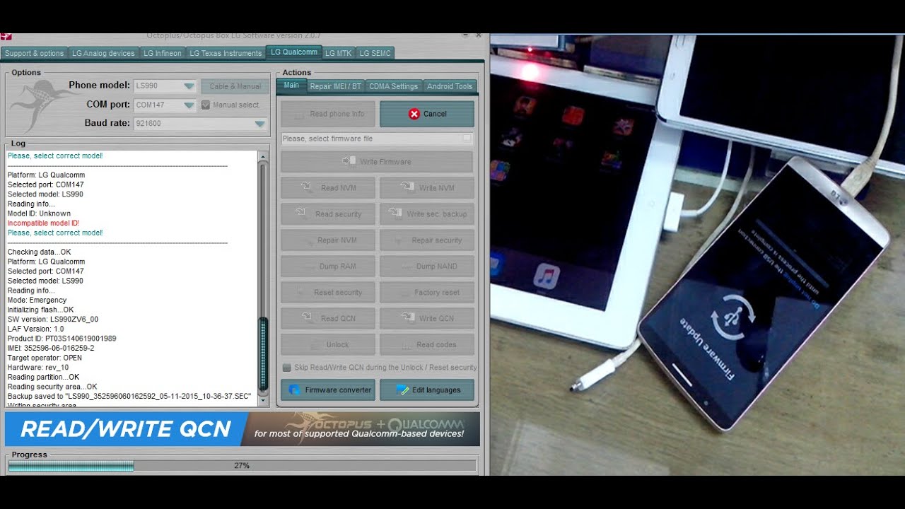 Hướng dẫn fix 3G LG G3 LS990 - YouTube