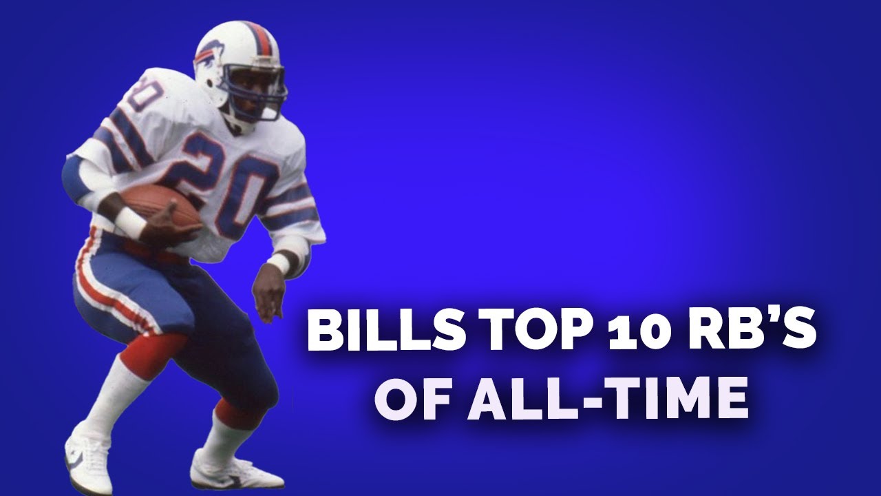 The 10 Best Buffalo Bills RBs of All-Time - YouTube
