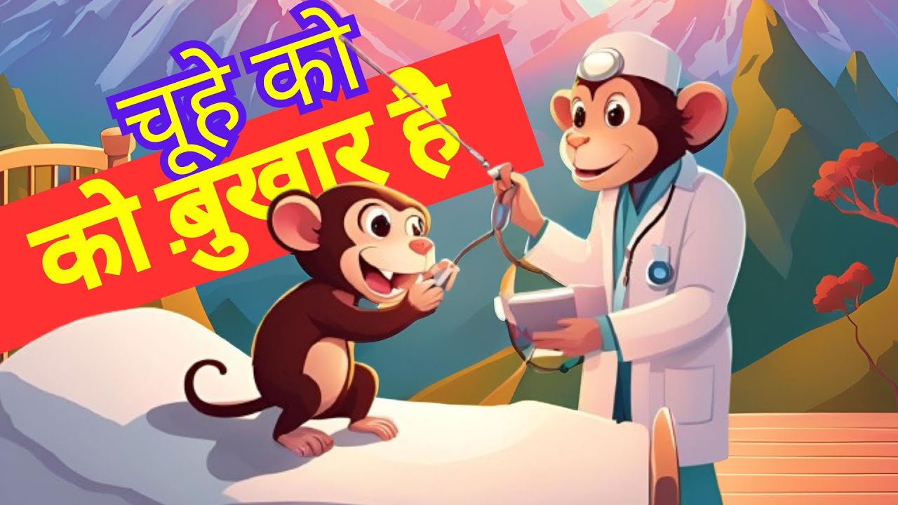 Chuhe Ko Bukhar Hai | आज मंगलवार है चूहे को बुखार है | Hindi Rhymes for Kids | SmartSteps ...