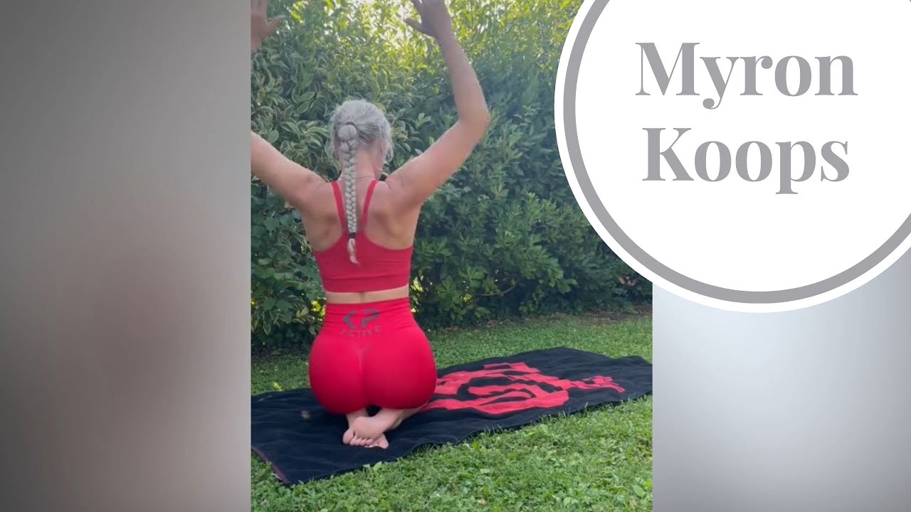 Beauty Myron Koops showt haar workout (sexy kont)! - YouTube