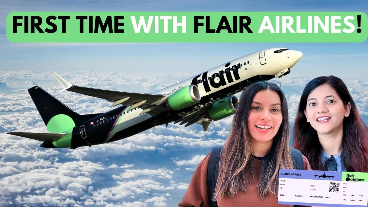 WE FLEW CANADA'S BUDGET AIRLINE! Flair Airlines Toronto to Vancouver ...