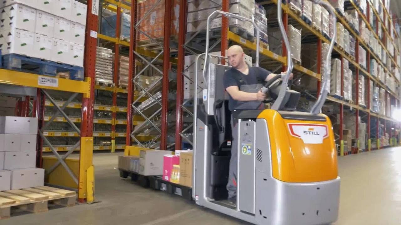 Low Level Order Picker STILL OPX – Driving dynamics - YouTube