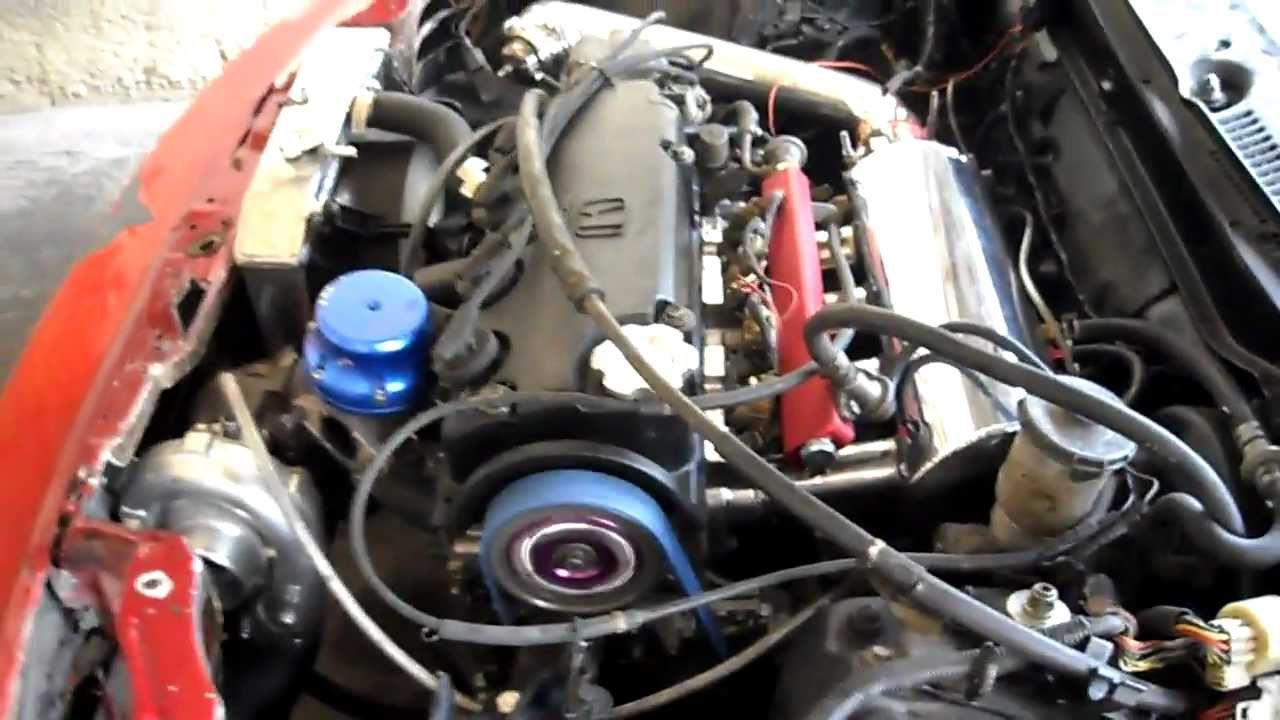 Civic EF d16 turbo - YouTube