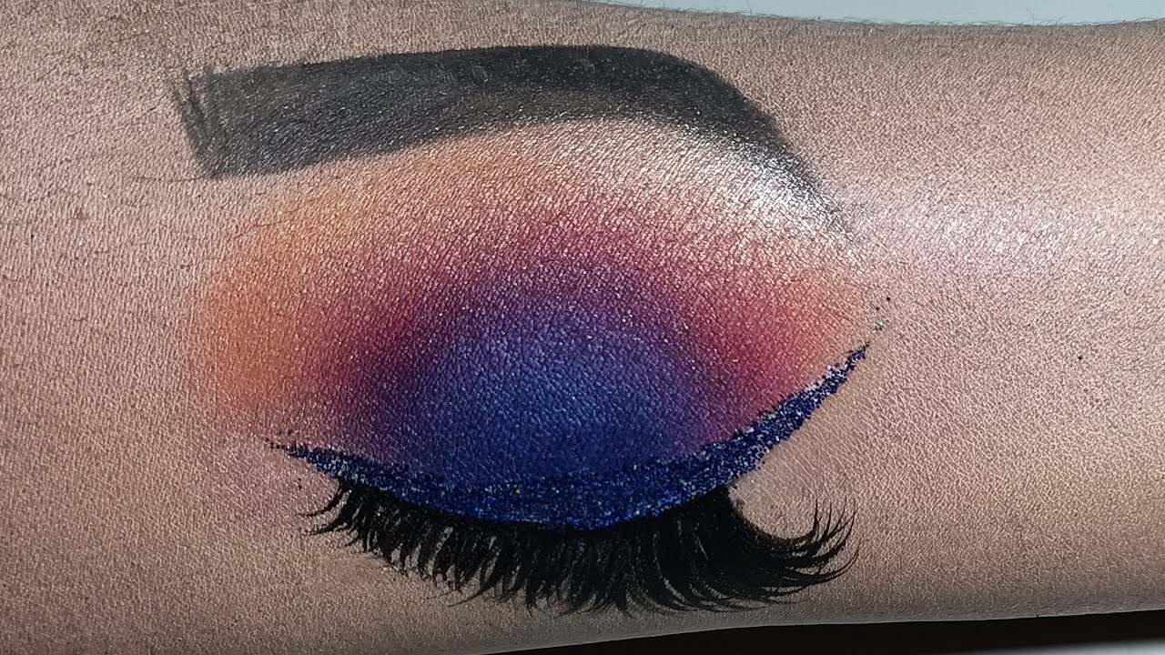 eyeshadow practice on hand | eyeshadow tutorial | eyeshadow makeup ...