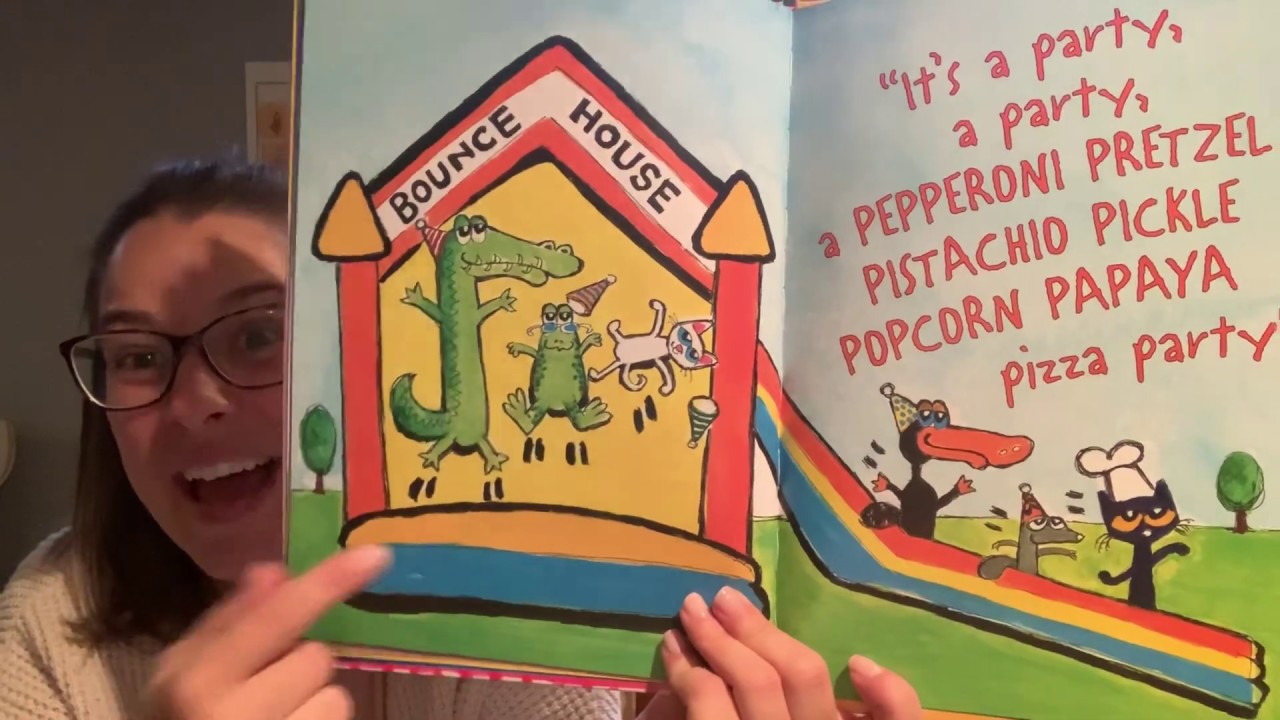 Pete the Cat and the Perfect Pizza Party! - Story Time! - YouTube
