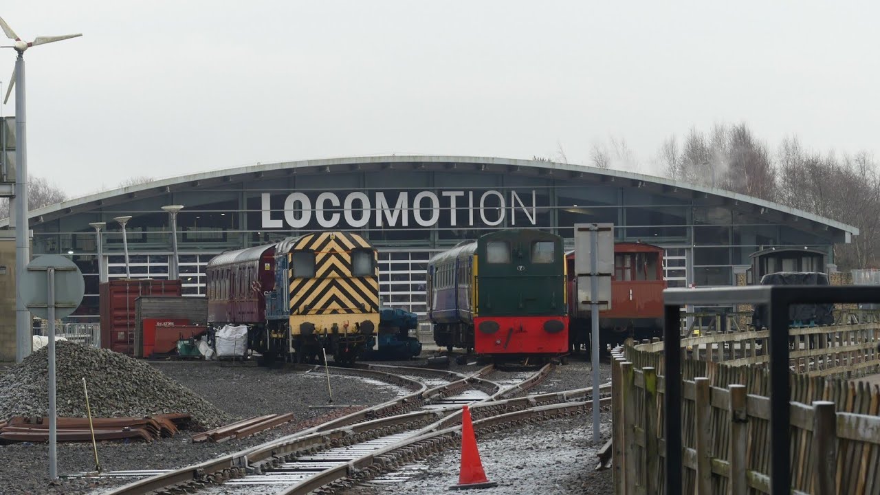A trip to Locomotion Railway Museum, Shildon (4th January 2025) - YouTube