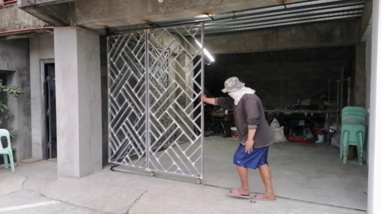 Sliding gate (filipino version) 😁 - YouTube