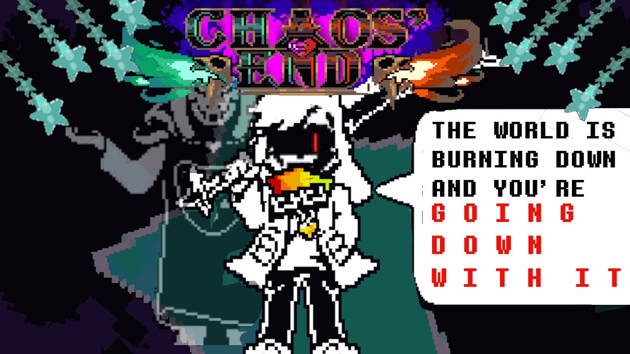 (No item PB) Chaos End Asriel Phase 1 (6-7/8) - YouTube