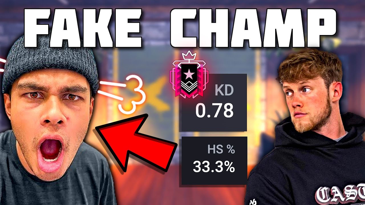 I UPSET A FAKE CHAMP in SIEGE (Collision Point) - YouTube