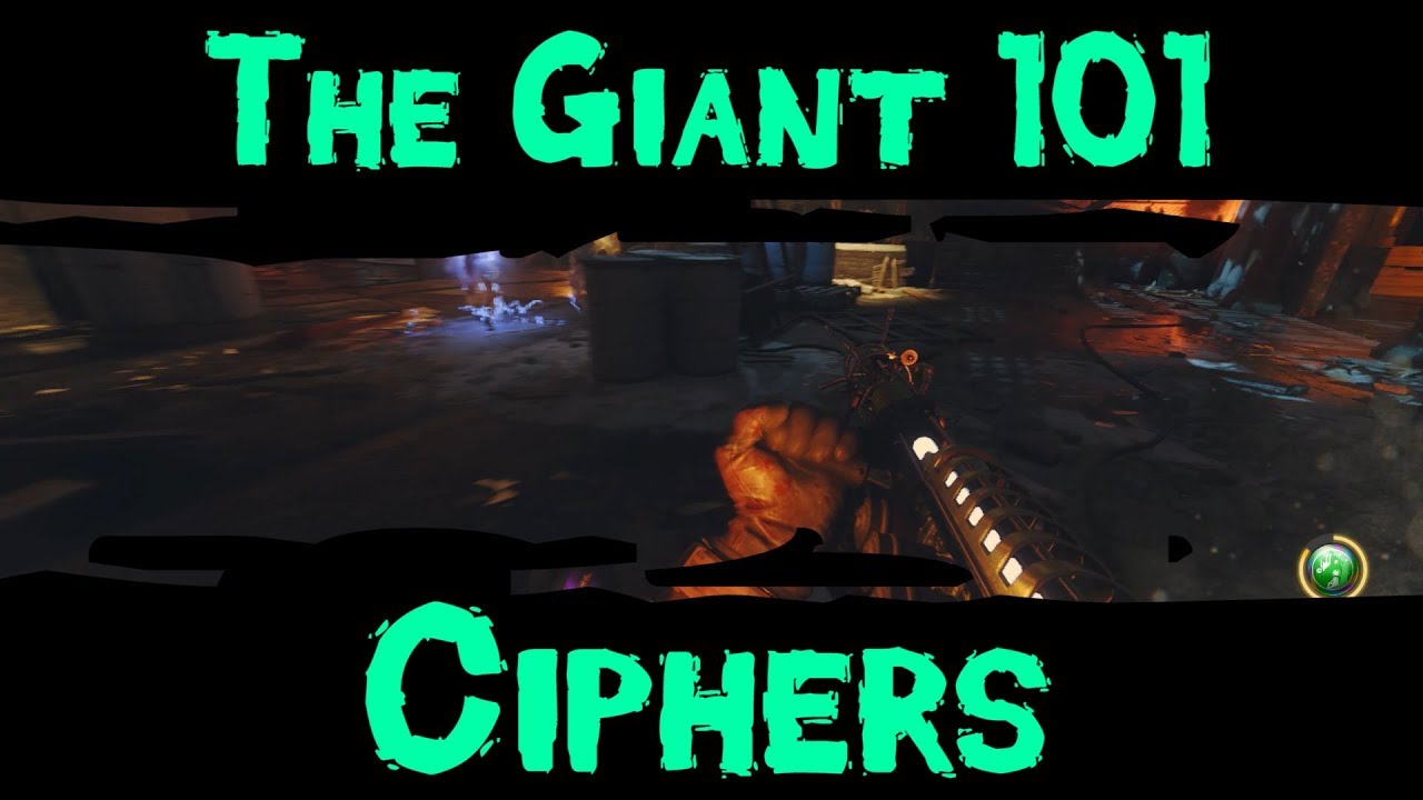 Zombies 101 :: The Giant 101 :: All Solved Ciphers - YouTube