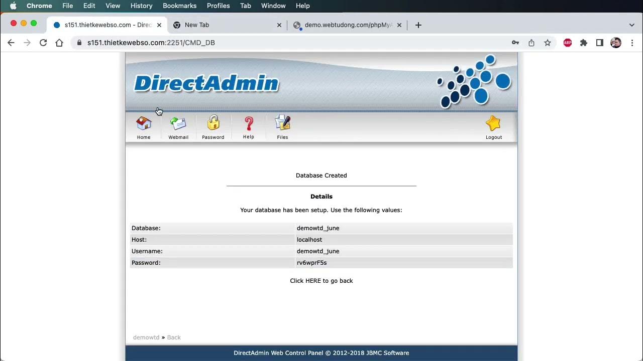 Hướng dẫn restore source code trên DirectAdmin - YouTube