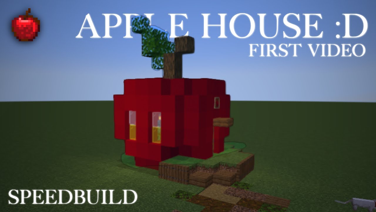 Apple house 🍎 speedbuild :D (check description) - YouTube
