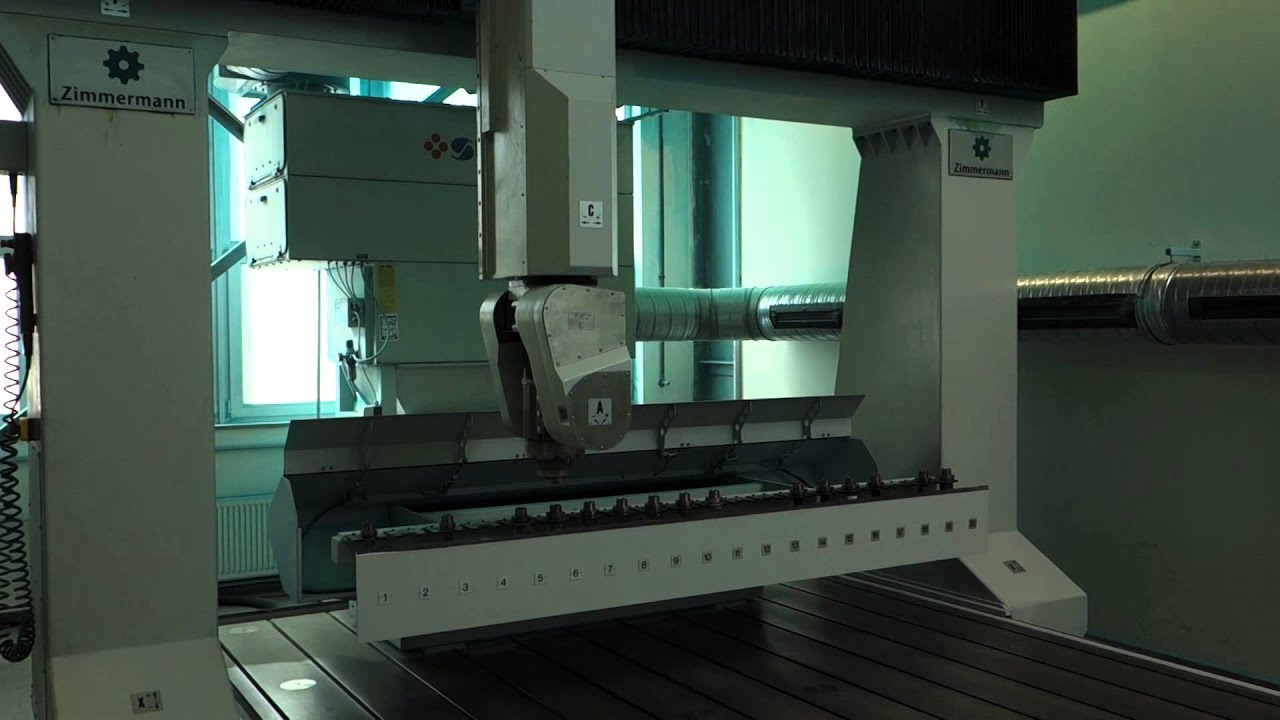 Zimmermann FZ 30, CNC Portalfräsmaschine, Heidenhain Steuerung ...