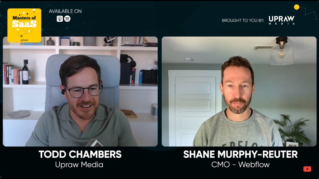 Mastering SaaS Marketing | Shane Murphy-Reuter | Webflow | Masters of ...